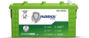 Addo EA1300SSR Flooded Solar Battery Price in India - Buy Addo ...
