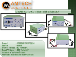 Amtech Controls Solar Zatka Machine Battery Charger MPPT Solar Charge ...