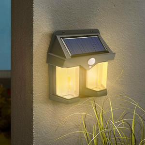 ShoppoWorld Solar Wall Lanterns Outdoor,for Entryway, House, Garage ...