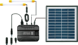 Jugnu Solar 2 T home lighting & phone charging Solar Light Set Price in ...