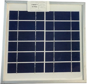 Goldi 3 Watt Solar Panel Solar Panel Price in India - Buy Goldi 3 Watt ...