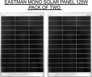 EASTMAN Mono Perk 125 Watt Solar Panel Price in India - Buy EASTMAN ...