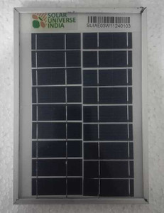 SOLAR UNIVERSE INDIA Solar Panel 3 Watt 6 Volt Solar Panel Price in ...
