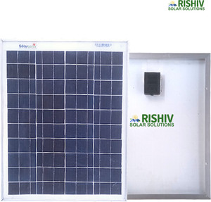 Rishiv Solar 30 Watt Solar Panel Solar Panel Price in India - Buy ...