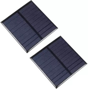 Easy Electronics Solar for DIY Square Shape Mini Solar Panel 6V-100 mAh ...