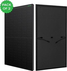 WAAREE WSMDi-365 All Black Model Solar Panel Price in India - Buy ...