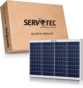 Servotech 50W Poly crystalline Solar Panel Price in India - Buy ...