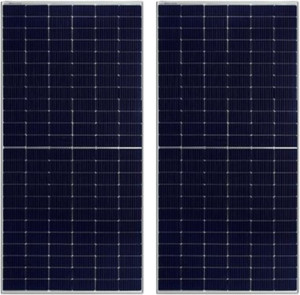 Servotech 550 Watt Non DCR Mono Perc Half Cut Solar Panel/2Pc Solar ...