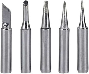WOWSOME 5PCS Soldering Iron Tips 900M-T-I-B-K-3C-2.4D Replacement Bits ...
