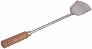 Top Trick Fast Food Palta Steel Chinese Palta With Wooden Handle ...