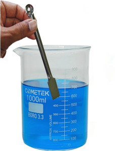 90 Degree Lab Spatula Scientific Apparatus Instrument Spoon Stirrer for ...