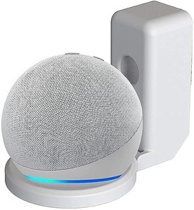 JERN Alexa Echo Dot 4th Generation with Cord (White) Speaker Mount ...