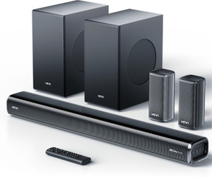 Buy Mivi Fort H880 Soundbar, Dual Subwoofers, Dolby Audio, 880 Watts, 5 ...