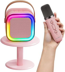 THE RED BABY Karaoke Mike for Kids with Wireless Mics - Karaoke Mike ...