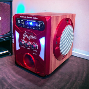 Buy world voice Gold Series Digital NANO HI-FI Woofer MINI Home Theater ...