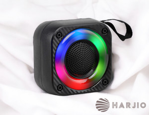 Buy Harjio Party Bluetooth Speaker with RGB Light AUX,USB,TF Compatible ...