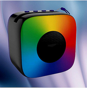 Buy YAROH M4_SONIC 5W Bluetooth Speaker: Hi-Fi Stereo, RGB Lights, 8 ...