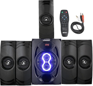 Buy LOUDSY HT-BT 5.1 Multimedia Speaker With 200 W Bluetooth Home ...