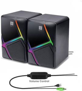 Buy iball Disco 9 RGB USB Powered Multimedia 6 W Laptop/Desktop Speaker ...
