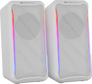 Buy ZEBRONICS ZEB-IGLOO 2 (White) 10 W Laptop/Desktop Speaker Online ...