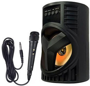 Buy Techobucks Wireless Speaker & mic AUX supported Carry Handle ...