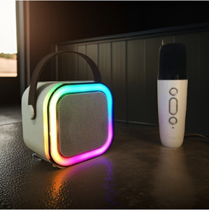 Buy FRONY AD-961 K12 LED Colour Changing KARAOKE MIKE 48 W Bluetooth ...