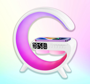 Buy Harjio G Shape RGB Lamp, Bluetooth Speaker With Wireless Charging ...