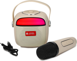 Buy SWISS MILITARY SMSEISMIC 5W TWS Portable, Inbuilt-FM, Type C ...