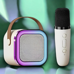 Buy Nilesawar A390 Wireless mic with bluetooth speaker rgb lights with ...