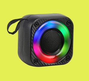 Buy Harjio Party Bluetooth Speaker with RGB Light AUX,USB,TF Compatible ...
