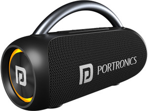 Buy Portronics Radiant 30W Wireless Portable With In-Built Mic,6Hrs ...