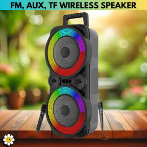 Buy SACRO Rambo (BLUETOOTH TROLLEY SPEAKER) HD Stereo Sound With ...