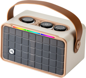 Buy Landmark Elie Portable Wireless Speaker with Inbuilt-FM, RGB Lights ...