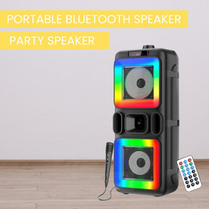 Buy GUGGU Pushpa(PORTABLE BLUETOOTH PARTY SPEAKER) 3D Sound With ...