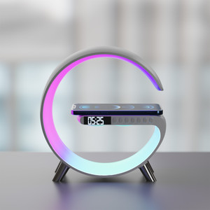 Buy JCBL Accessories G Shape Table Lamp RGB Bluetooth Speaker with 15w ...