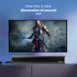 Buy Toreto Sound Beam 12W Sound bar, 2.0 Channel with 52mm Drivers 12 W ...