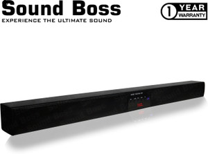 Buy Sound Boss A005 3D RED ROCKER 60 W Bluetooth Soundbar Online from ...