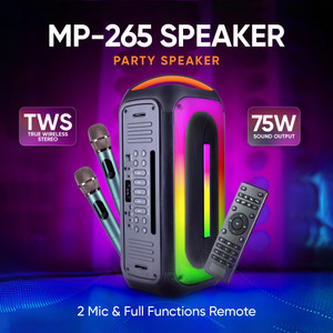 Buy MegaPlay MP-265 Portable Bluetooth Speaker with Stereo Sound 80 W ...