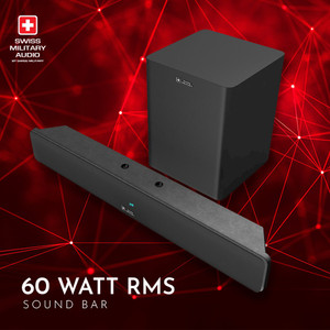 Buy SWISS MILITARY Euphoria 4000 | Sound Bar With Sub-Woofer 60 W ...