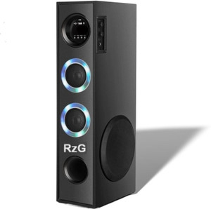 Buy RZG Black High Bass Music System 100 W Bluetooth Tower Speaker ...