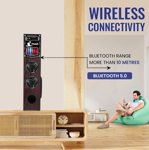 Buy QuillQuarry 441-KJ 100 W Bluetooth Tower Speaker Online from ...