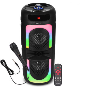Buy ME&U BOOM BOX PRO 50Watt WITH FM USB AUX BLUETOOTH KARAOKE WIRED ...