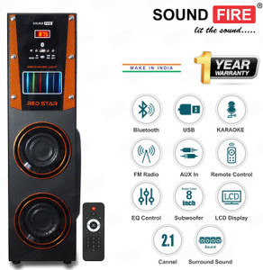 Buy SOUND FIRE SF-REDSTAR 8" Subwoofer with 4.0" Dual Mid Range Speaker ...