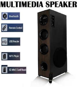 Buy QuillQuarry 9D-2C 100 W Bluetooth Tower Speaker Online from ...