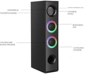 Buy querial JN Premium bass Multimedia Bluetooth Speaker 70 W Bluetooth ...