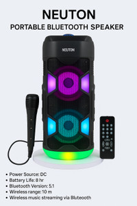Buy NEUTON Play990 with Wired Mic and Remote 40 W Bluetooth with RGB ...