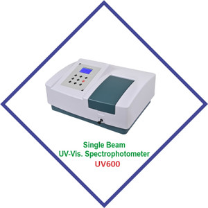 LABTICAL UV-Vis.Single Beam Spectrophotometer - UV600 Spectrophotometer ...