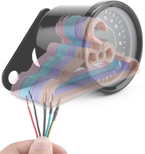 AUTO PEARL 12-Volt Motorcycle Tachometer Modified LED Display Motorbike ...