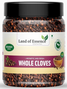 Land of Essence Organic Cloves Whole | Premium Laung Spice | 100% ...