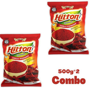 HILTON Red Chilli Powder Combo Pack 500g *2 Price in India - Buy HILTON ...